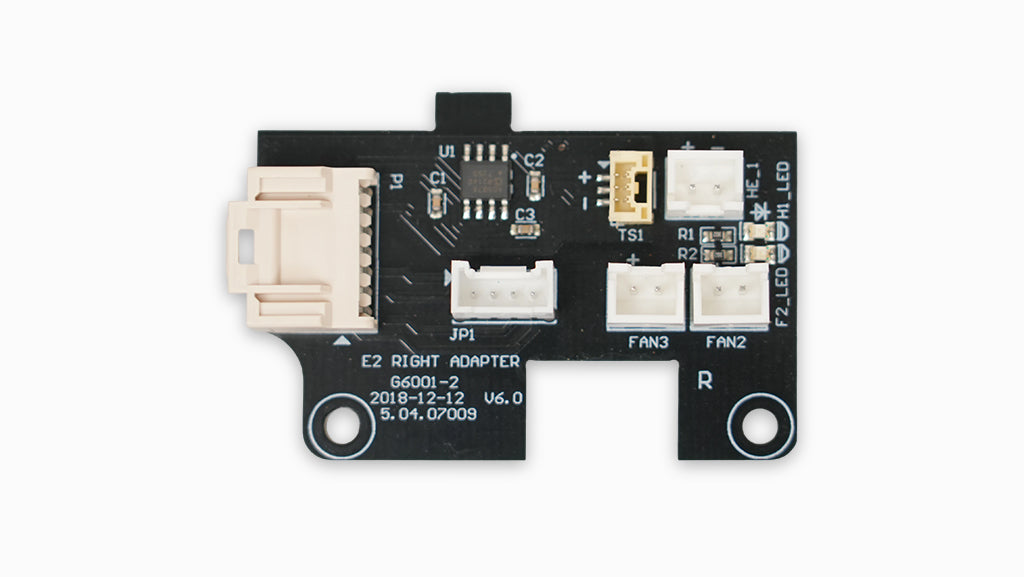 Right Extruder Connection Board (E2, E2CF and E3 Only)